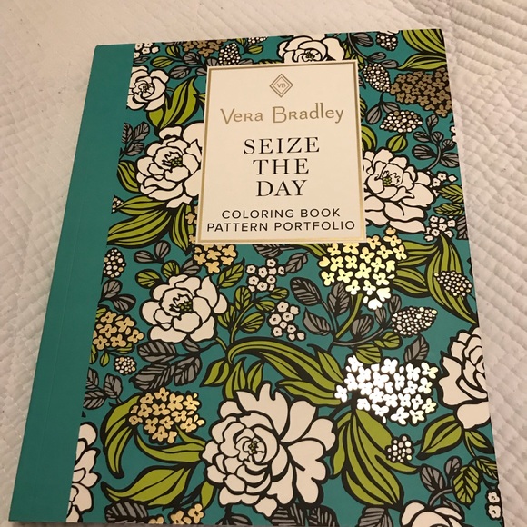 Vera Bradley | Other | Seize The Day Adult Coloring Book Vera Bradley ...